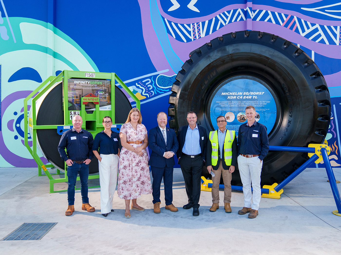 Fenner and Tyrecycle are Transforming Mining's Toughest Waste